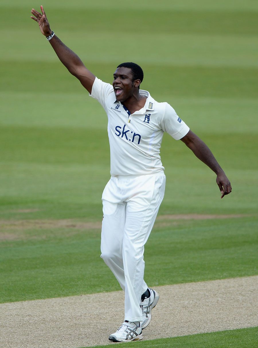 Keith Barker appeals | ESPNcricinfo.com