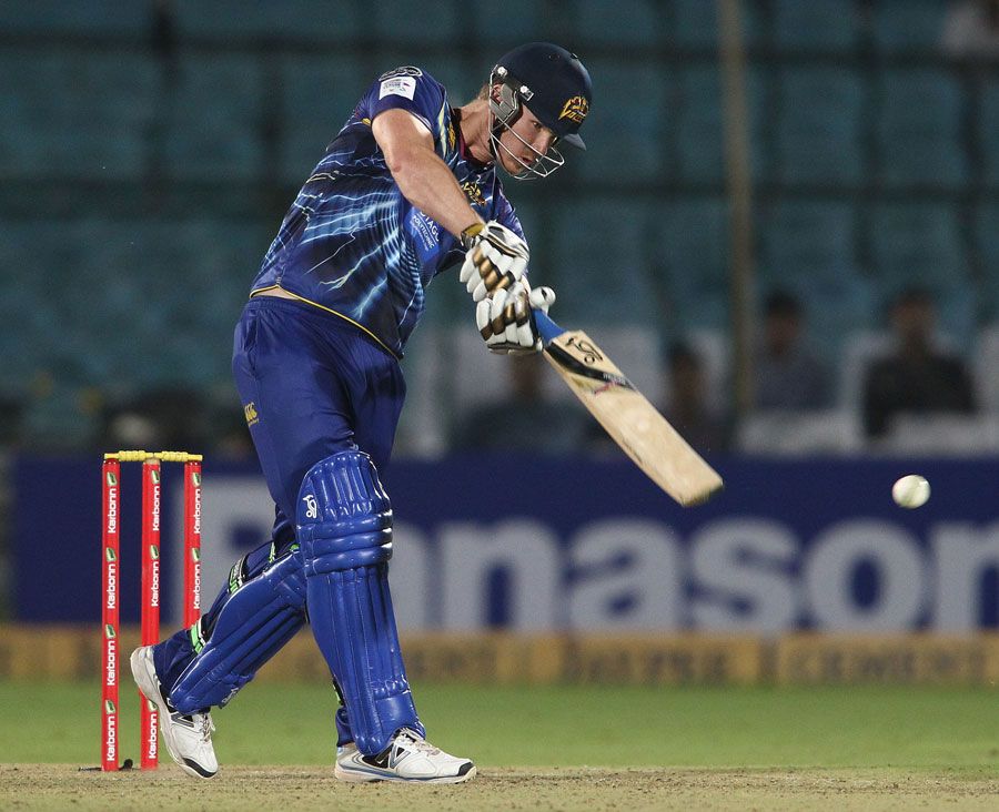 James Neesham strikes the ball through the off side | ESPNcricinfo.com