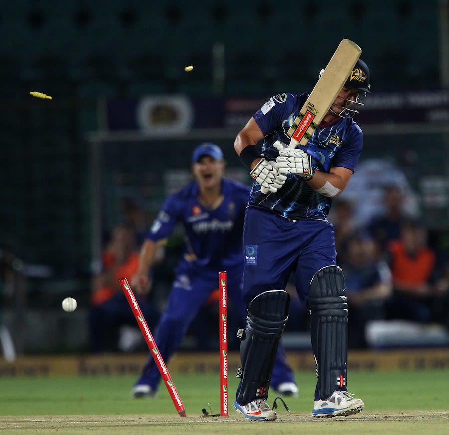 Hamish Rutherford was the first wicket to fall | ESPNcricinfo.com