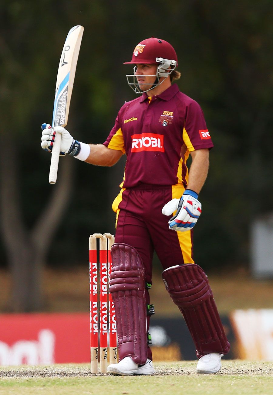 Chris Hartley acknowledges applause after reaching fifty | ESPNcricinfo.com
