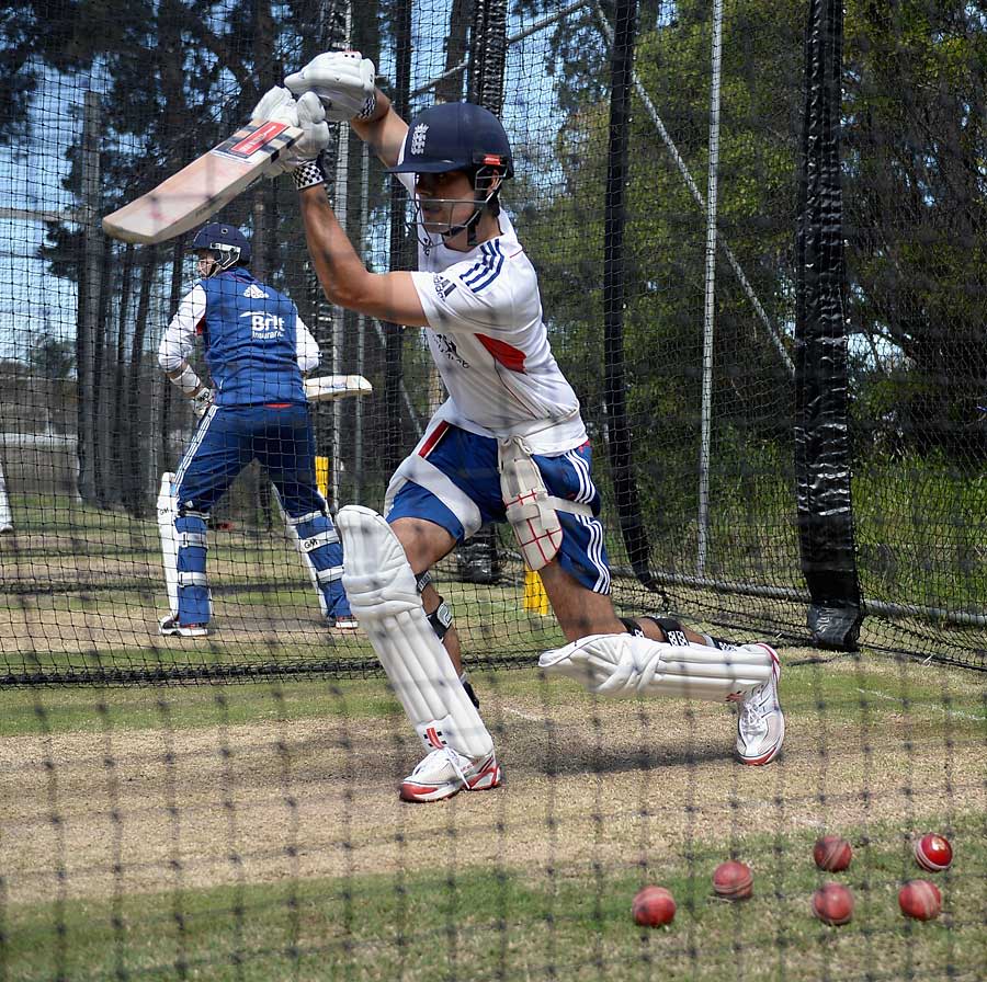 Alastair Cook is ready to return to action after a bad back ...