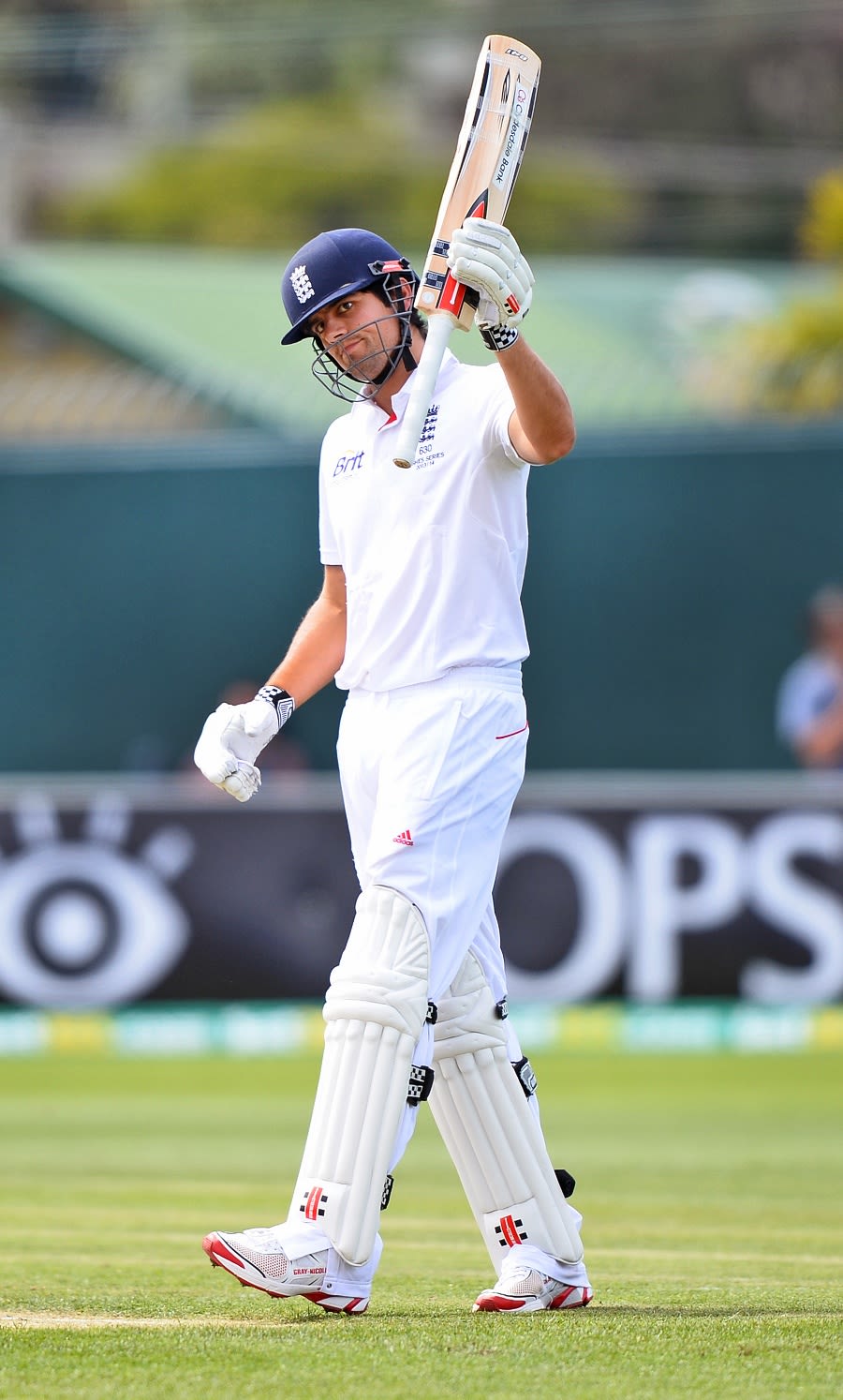 Alastair Cook celebrates his hundred | ESPNcricinfo.com