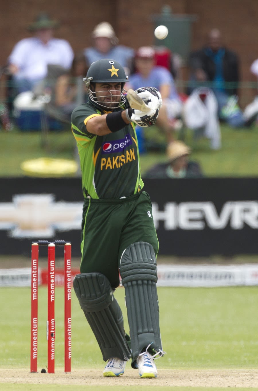 Ahmed Shehzad hooks the ball | ESPNcricinfo.com