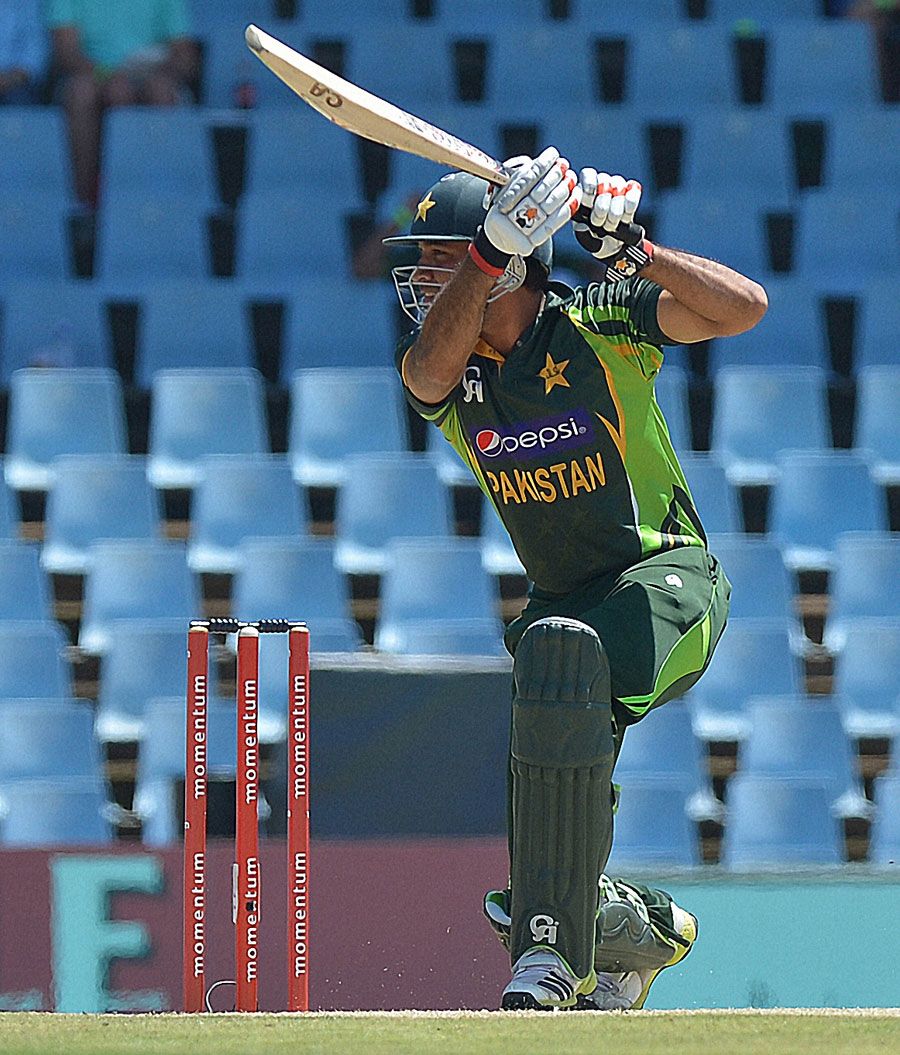 Sohaib Maqsood drives through the off side | ESPNcricinfo.com