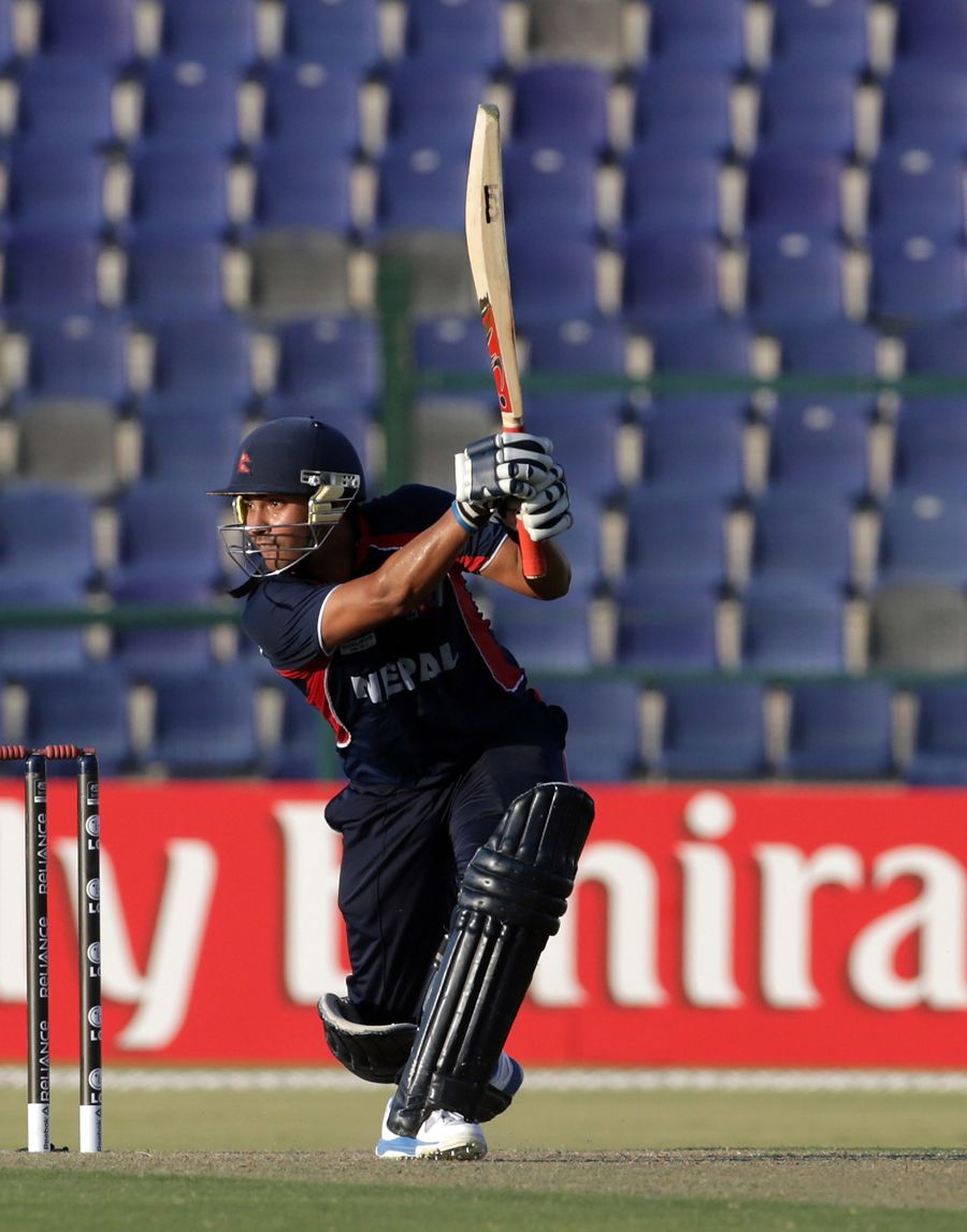 Anil Mandal struck a couple of boundaries at the death | ESPNcricinfo.com