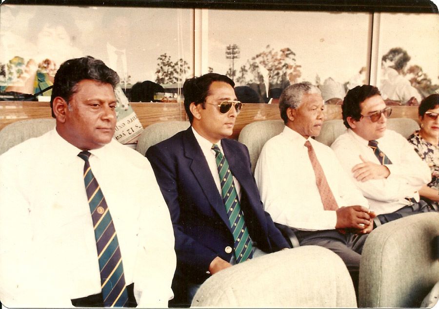 Nelson Mandela and Ali Bacher | ESPNcricinfo.com