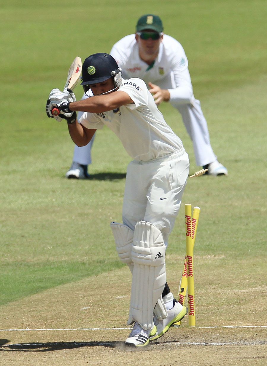 Rohit Sharma is bowled by Dale Steyn | ESPNcricinfo.com