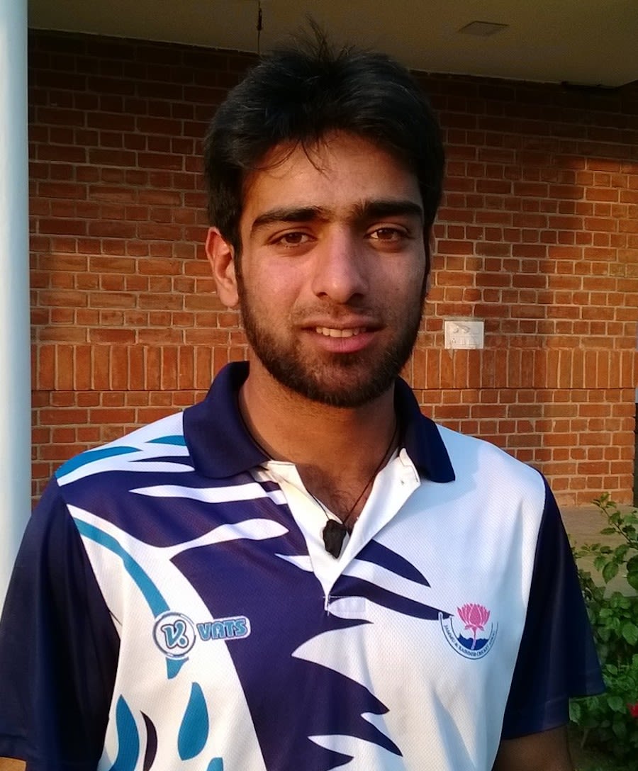 Adil Reshi portrait | ESPNcricinfo.com