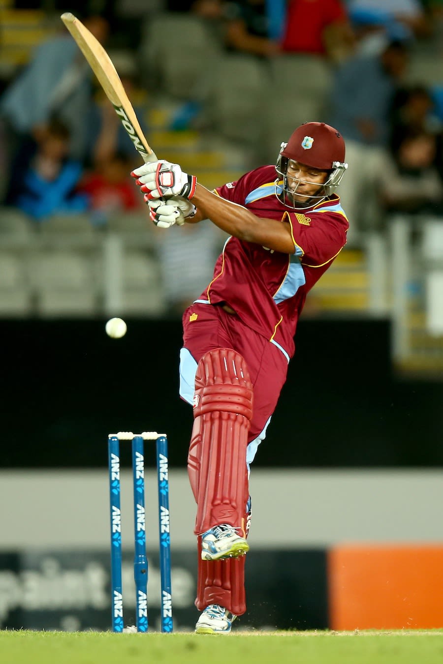 Kieran Powell targets the leg side | ESPNcricinfo.com
