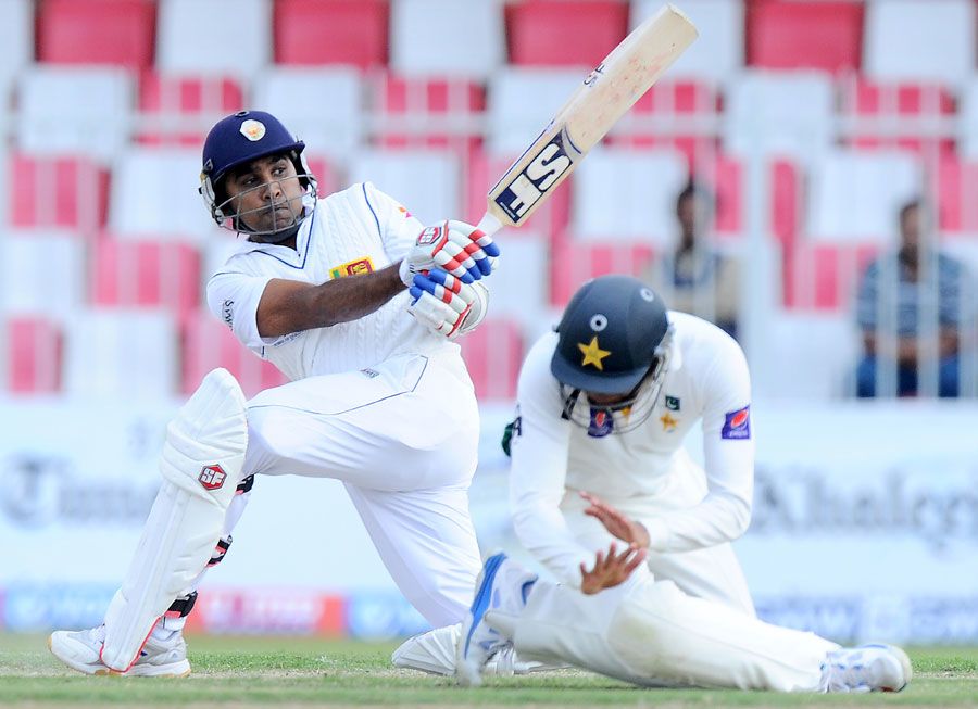 Mahela Jayawardene plays a sweep | ESPNcricinfo.com