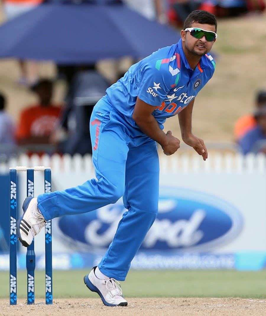 Suresh Raina got a bowl on a slow pitch | ESPNcricinfo.com