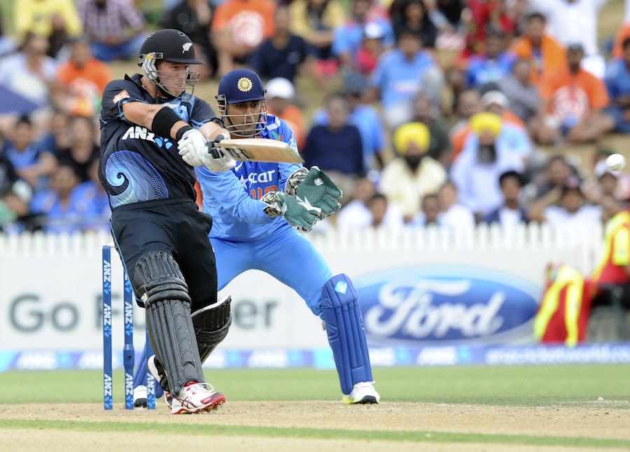 Corey Anderson slams the ball through cover | ESPNcricinfo.com