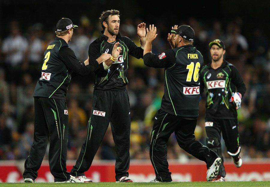 Glenn Maxwell took the important wicket of Eoin Morgan | ESPNcricinfo.com