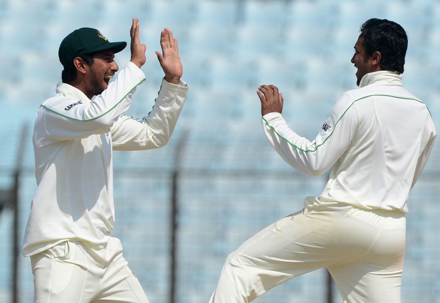 Mahmudullah and Shakib Al Hasan celebrate Mahela Jayawardene's ...