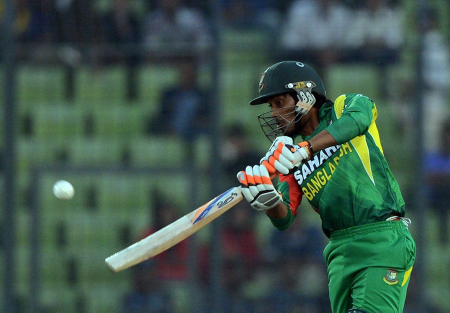 Anamul Haque drives on the up | ESPNcricinfo.com
