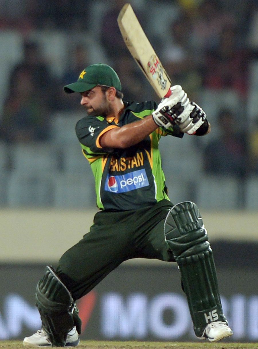 Ahmed Shehzad attacks the off side | ESPNcricinfo.com