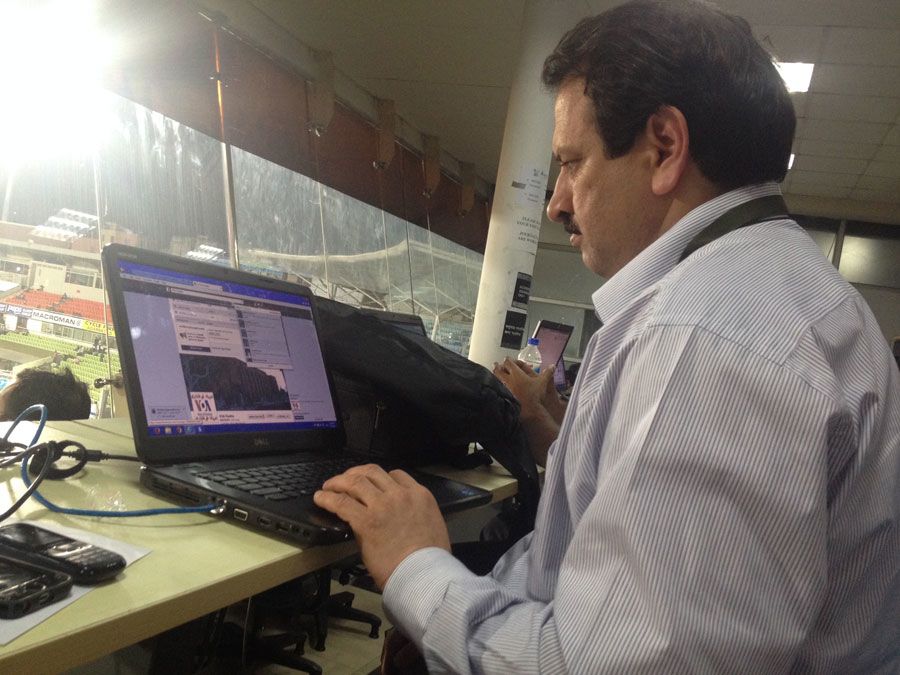 Afghani journalist Matiullah Abid | ESPNcricinfo.com