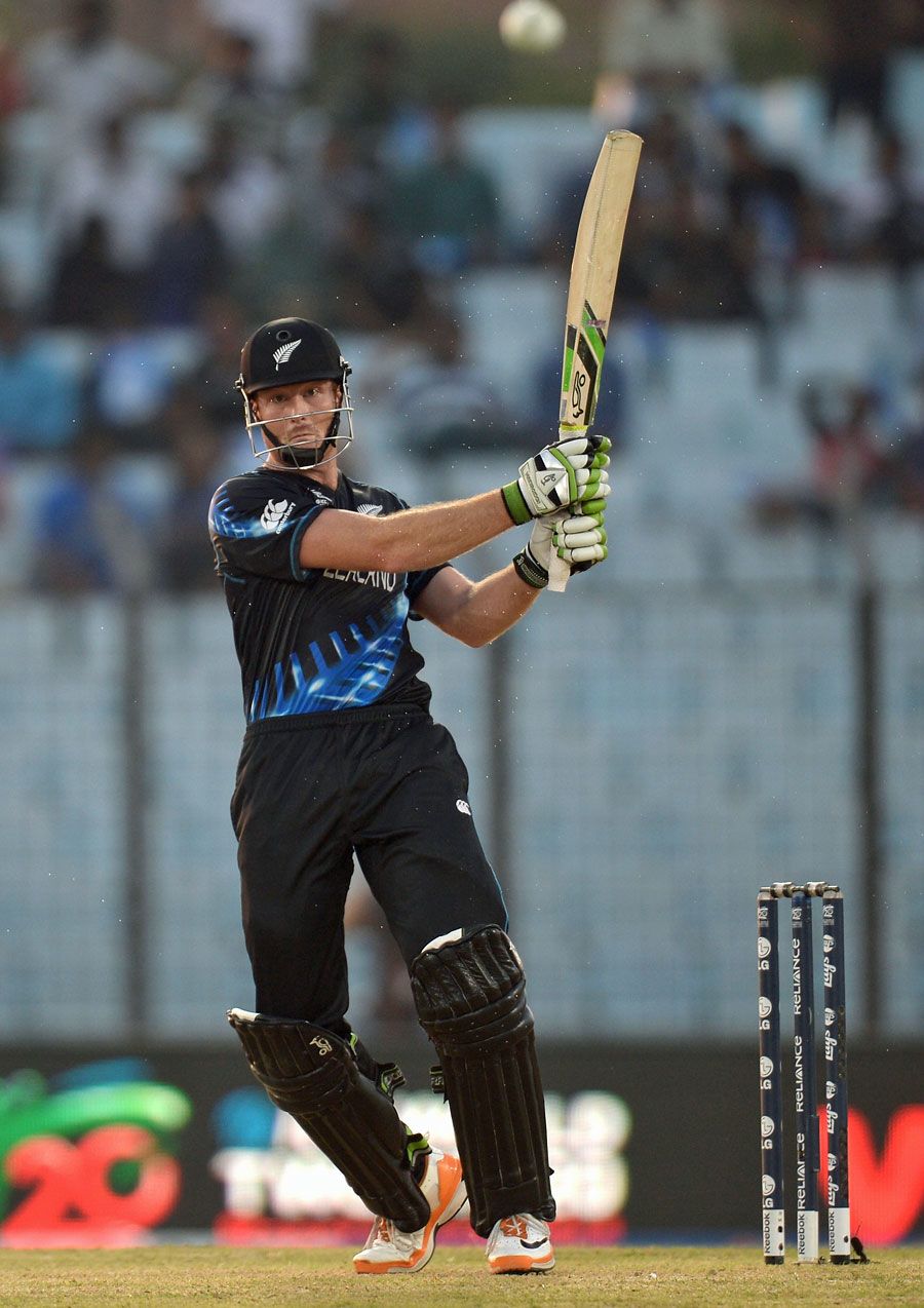 Martin Guptill lofts the ball through the leg side | ESPNcricinfo.com