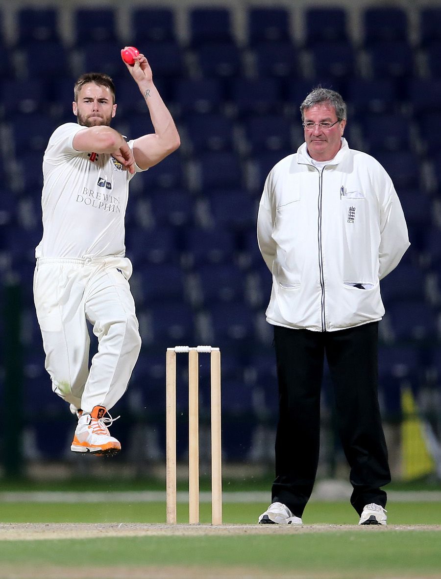 Jamie Harrison ran through the MCC lower order | ESPNcricinfo.com