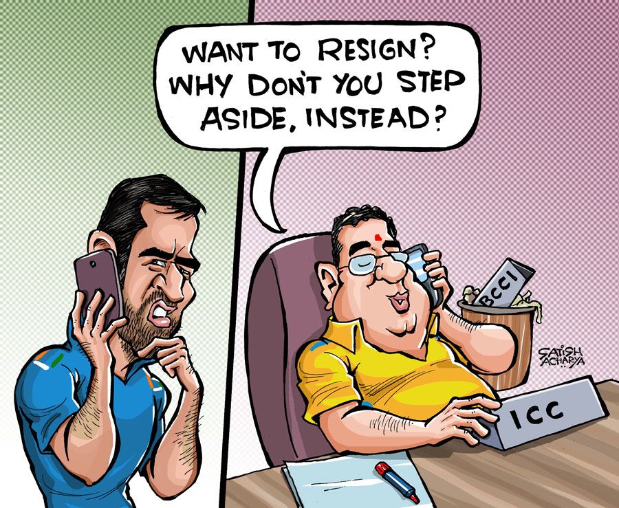 Cartoon: Don't resign | ESPNcricinfo.com