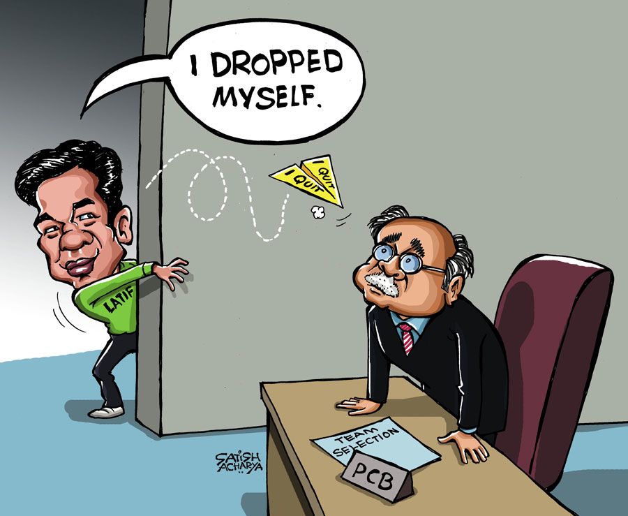 Cartoon: The drop | ESPNcricinfo.com