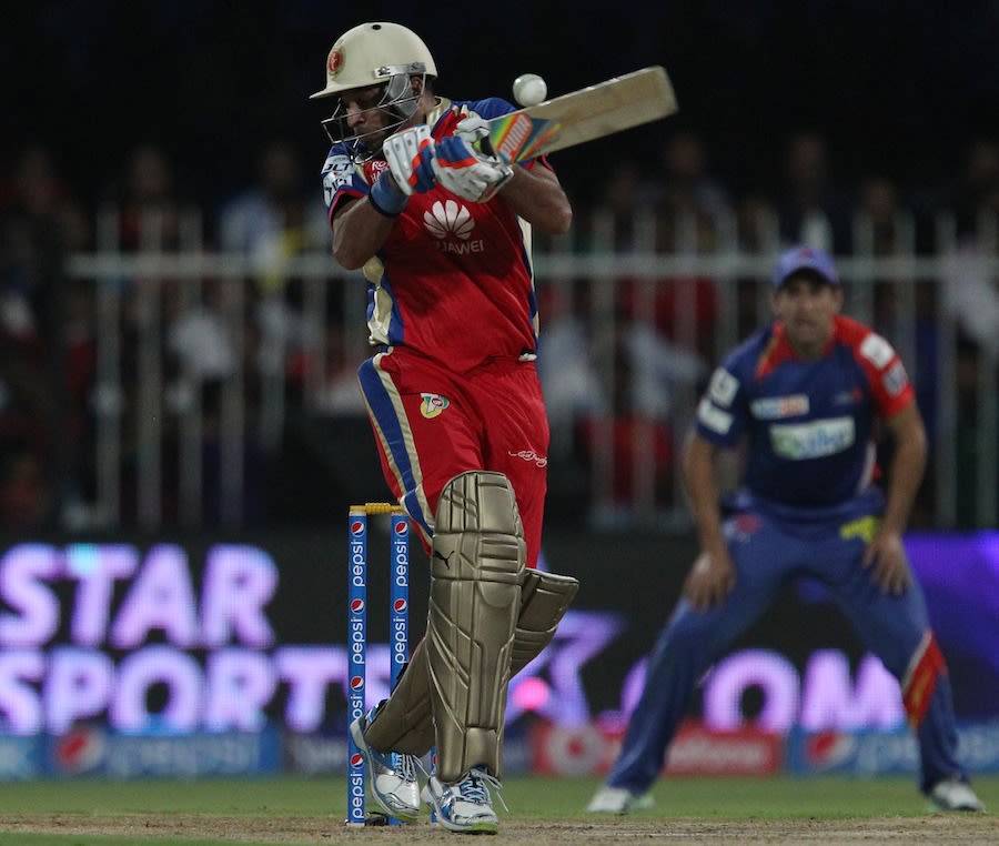 Yuvraj Singh began his Bangalore career with 52 off 29 balls ...