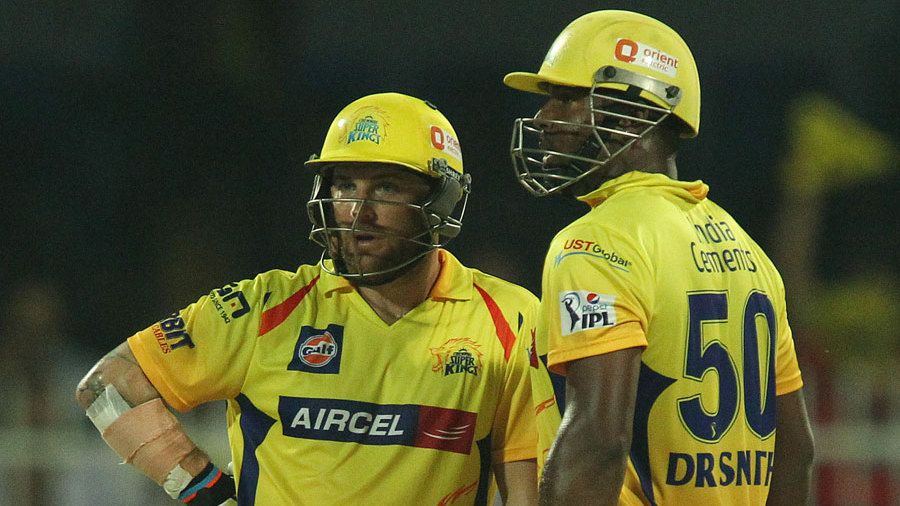 CSK beat SRH, CSK won by 5 wickets (with 3 balls remaining)