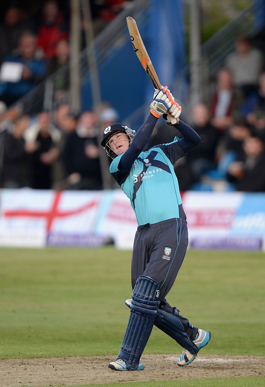 Michael Leask gave England a brief scare with five sixes | ESPNcricinfo.com