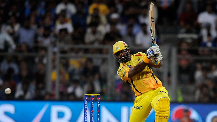 CSK beat MI, CSK won by 4 wickets (with 3 balls remaining)