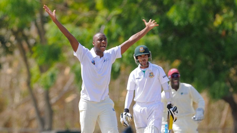 WI fast bowler Miguel Cummins called up for first Test against India ...