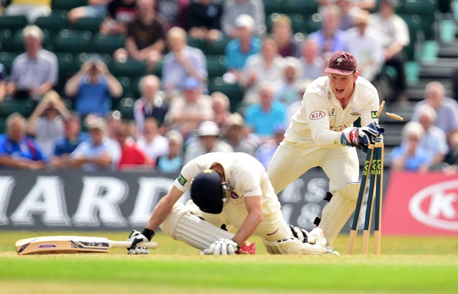 Brendan Nash was stumped by Gary Wilson | ESPNcricinfo.com