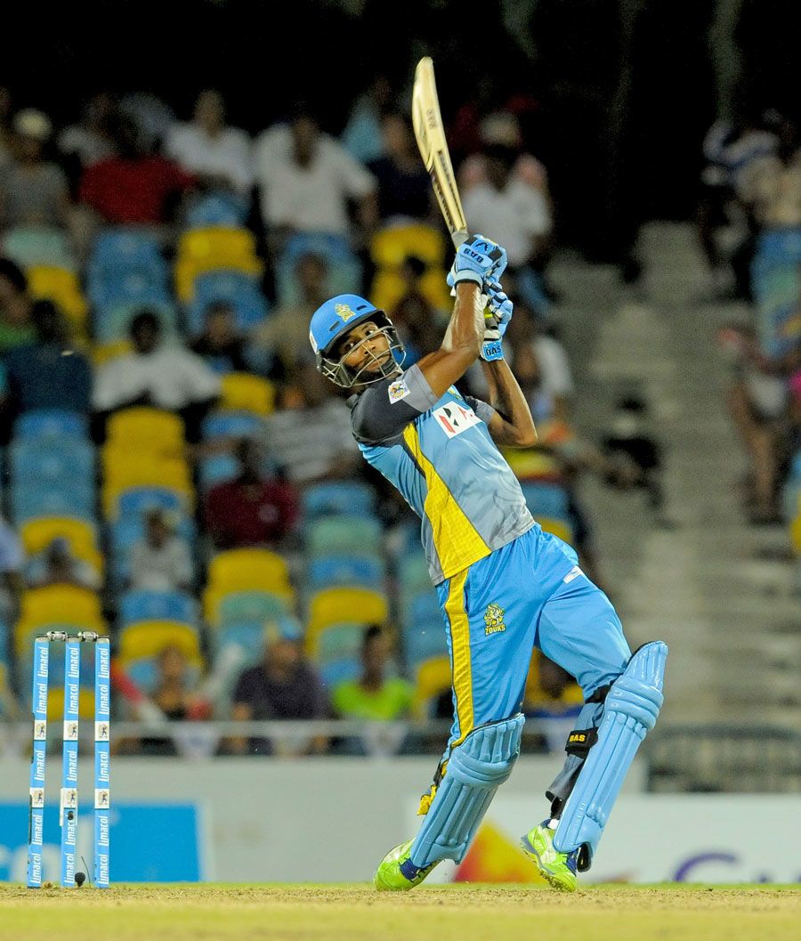 Keddy Lesporis plays a lofted shot | ESPNcricinfo.com