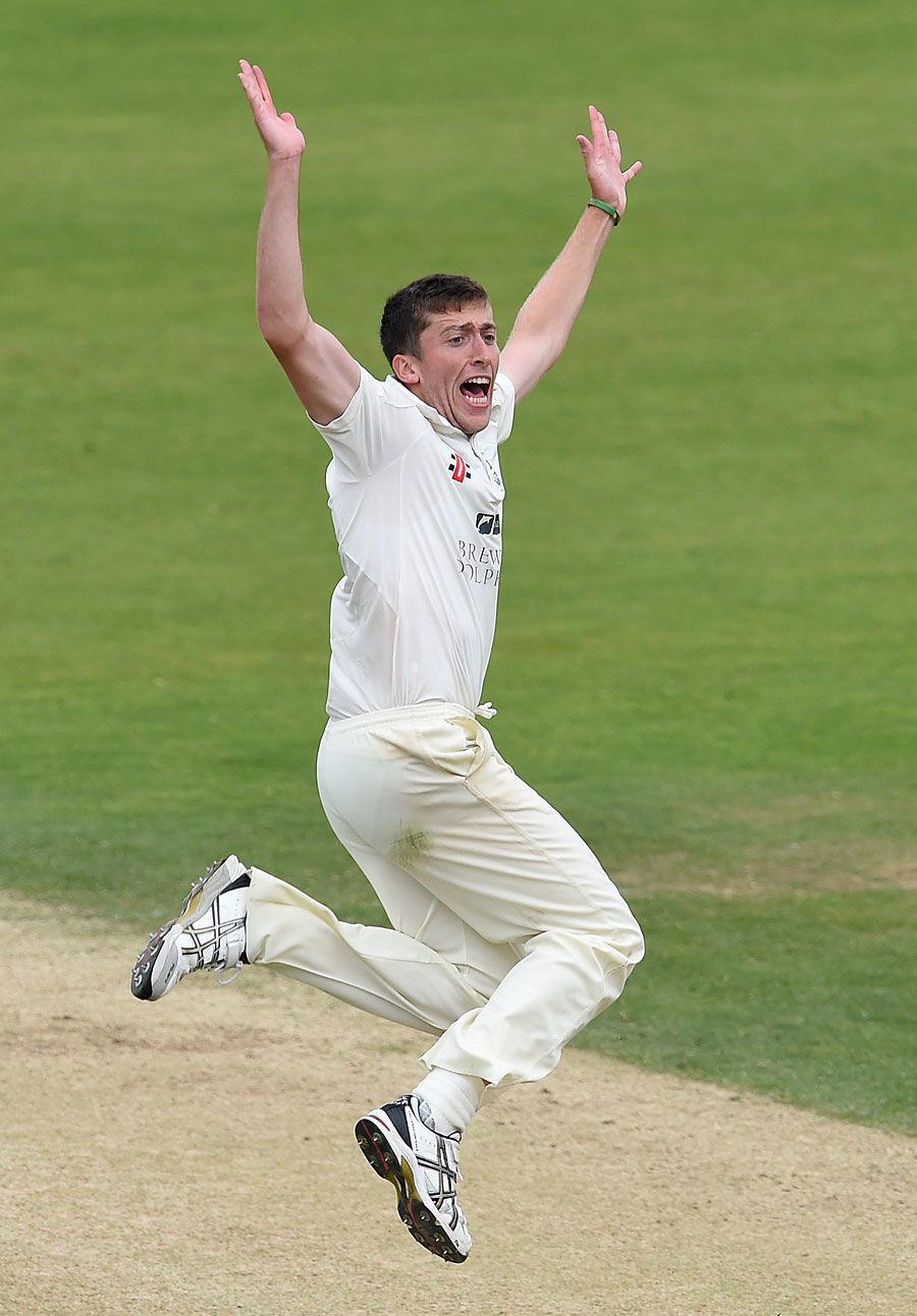 Peter Chase belts out an appeal | ESPNcricinfo.com