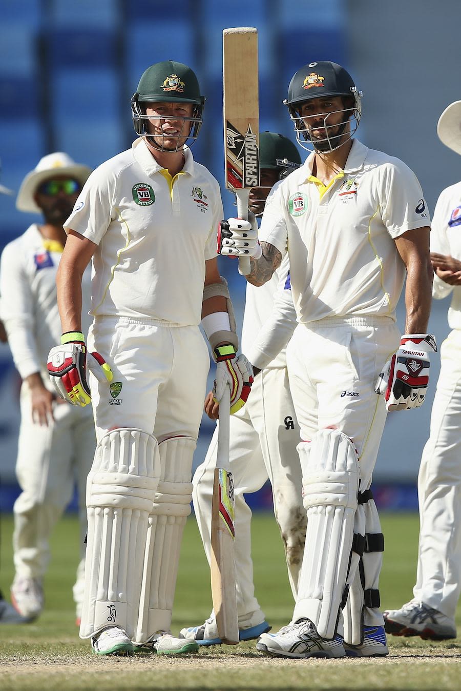 Mitchell Johnson made his third fifty in the fourth innings of a Test ...