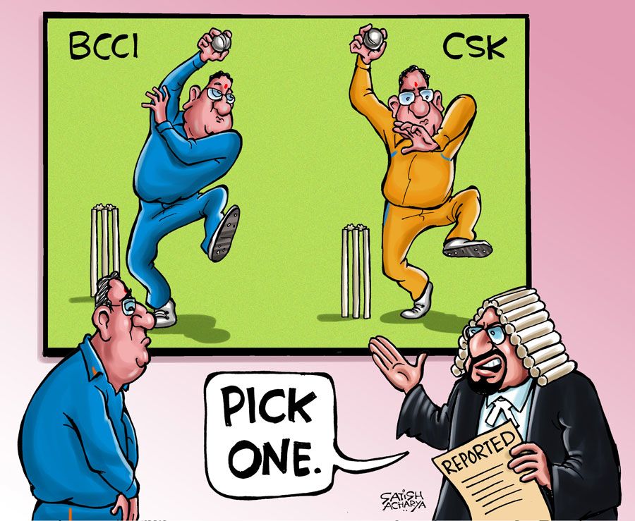 Cartoon: Srini's dilemma | ESPNcricinfo.com