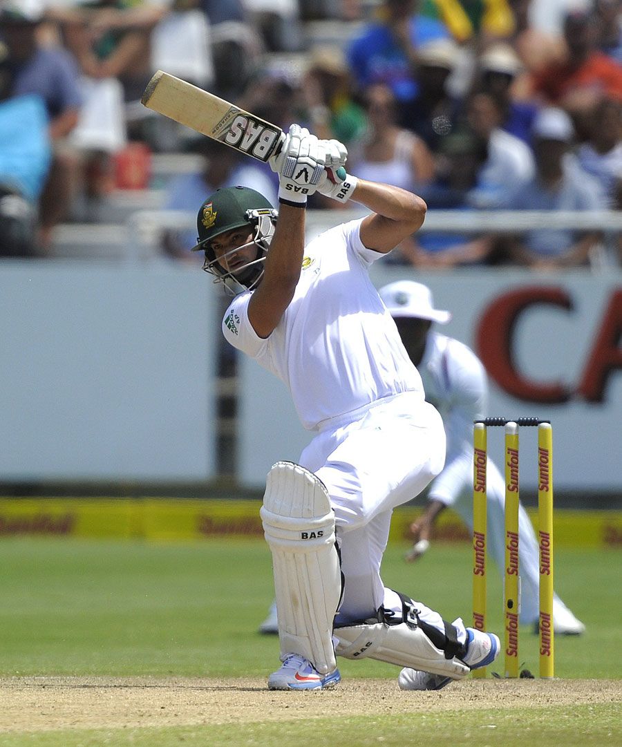 Alviro Petersen worked hard for his 42 before being run out ...