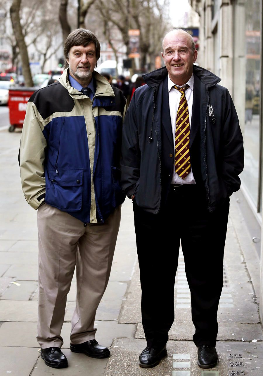 Peter Willey and George Sharp attend their employment tribunal ...