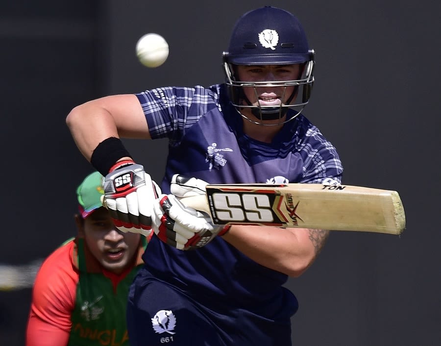Matt Machan was part of a 78-run stand with Kyle Coetzer | ESPNcricinfo.com