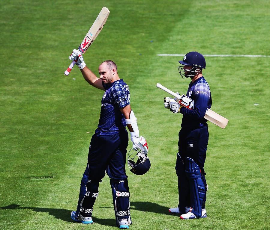 Kyle Coetzer recorded Scotland's first World Cup century | ESPNcricinfo.com