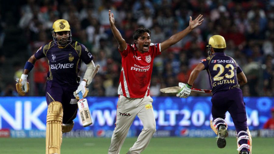 KKR beat Kings XI, KKR won by 4 wickets (with 13 balls remaining)