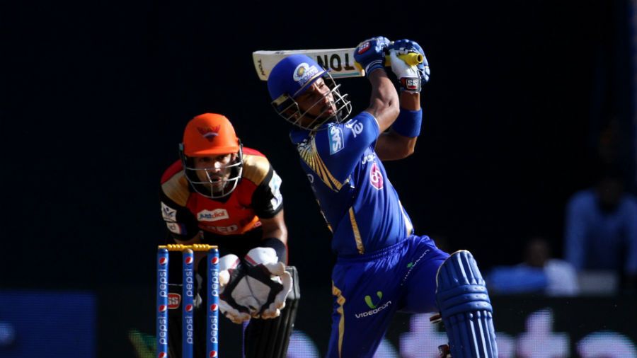MI vs SRH Cricket Scorecard, 23rd match at Mumbai, April 25, 2015
