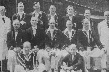The Old England team which played Surrey at The Oval on May 23, 1946 ...