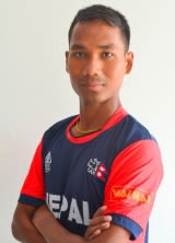 Lalit Rajbanshi Profile - Cricket Player Nepal | Stats, Records, Video