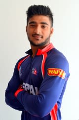 Saurav Khanal Profile - Cricket Player Nepal | Stats, Records, Video