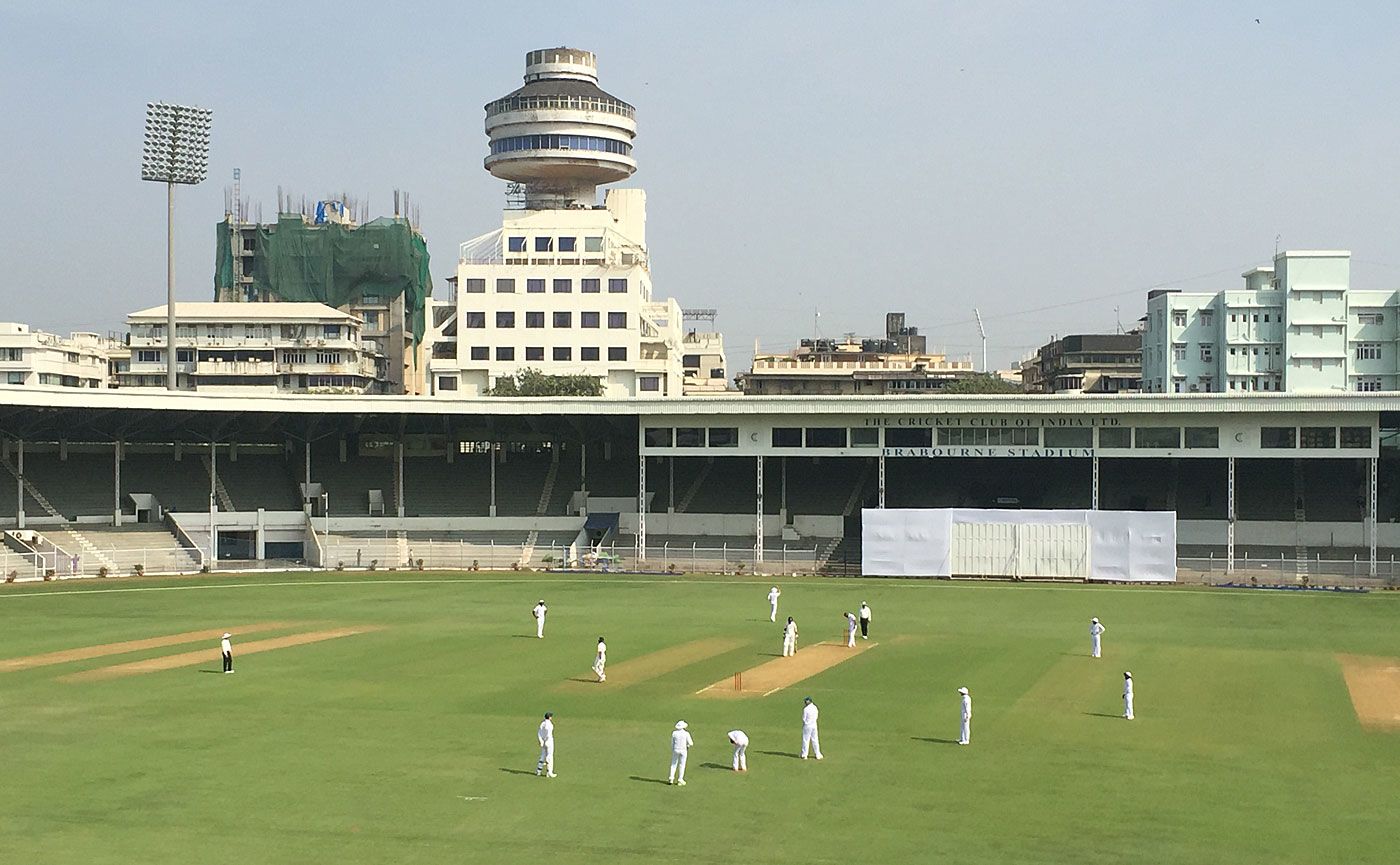 An aerial view of South Africa's tour game at the CCI | ESPNcricinfo.com
