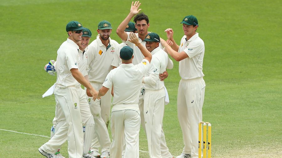 AUS vs NZ Cricket Scorecard, 1st Test at Brisbane, November 05 - 09, 2015