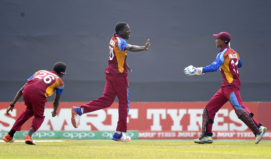 Chemar Holder celebrates after taking a wicket | ESPNcricinfo.com