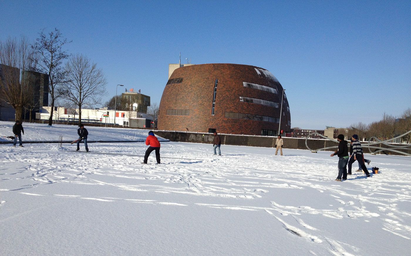 Snow stops play? Nope | ESPNcricinfo.com