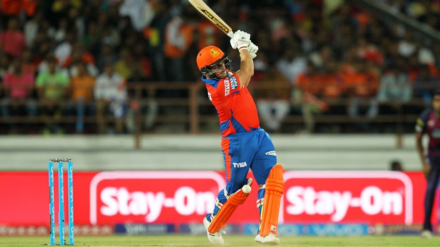 GL vs RPS Cricket Scorecard, 6th match at Rajkot, April 14, 2016