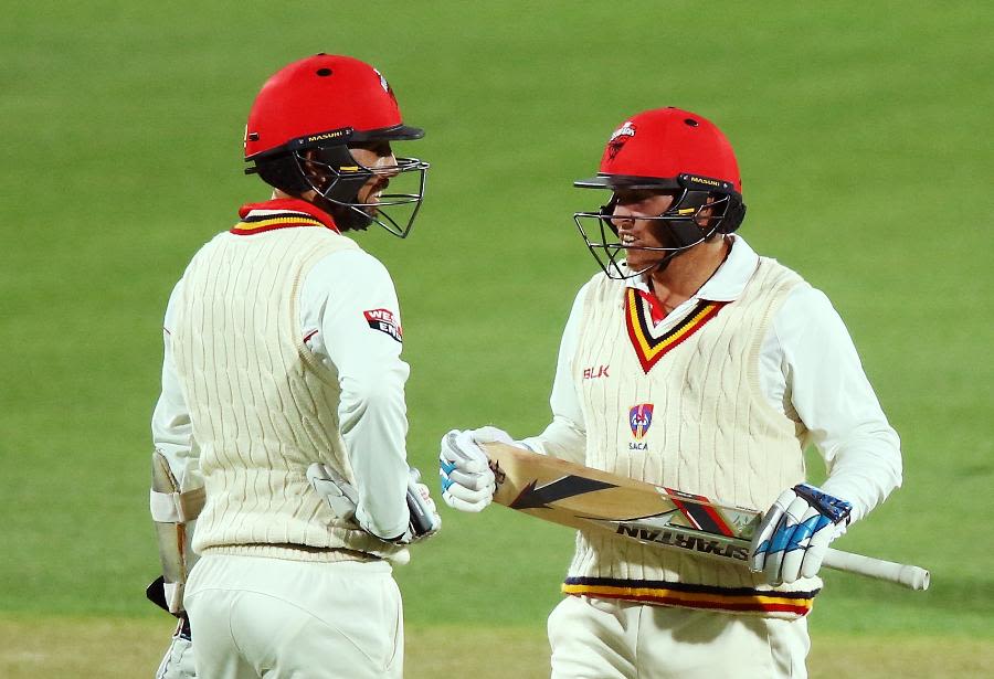 Tom Cooper and Mark Cosgrove batting together | ESPNcricinfo.com